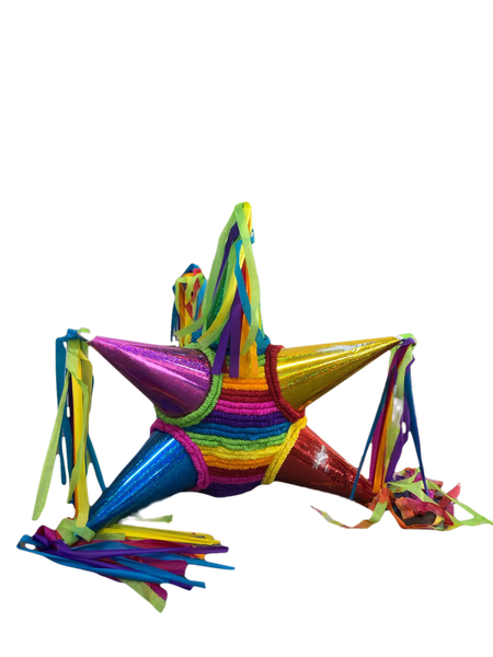 PIÑATA ESTRELLA RAINBOW GRANDE C/7. – Super Mode SA de CV