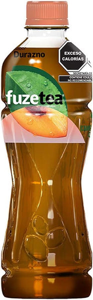 FUZE TEA NEGRO DURAZNO 600ML. – Super Mode SA de CV