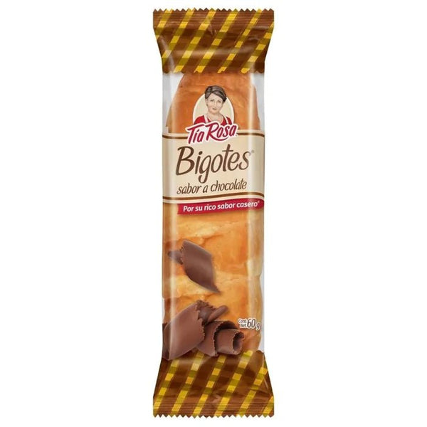 BIGOTES CHOCOLATE 60GR.TIA ROSA – Super Mode SA de CV