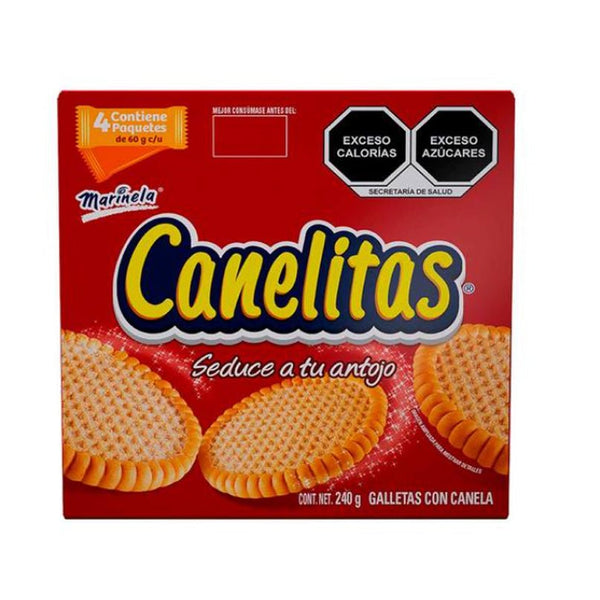 CANELITAS MARINELA 240 GR 4 PACK – Super Mode SA de CV