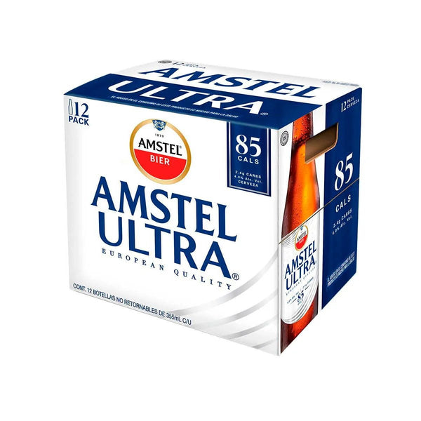 AMSTEL ULTRA 12 PACK BOTELLA 355ML – Super Mode SA de CV
