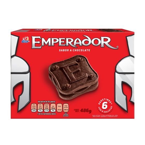 EMPERADOR CHOCOLATE 382GR GAMESA – Super Mode SA de CV