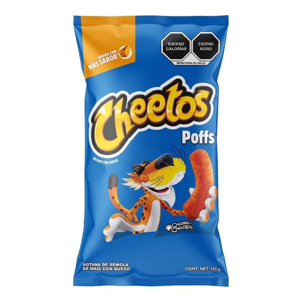 CHEETOS POFFS 110GR.SABRITAS – Super Mode SA de CV