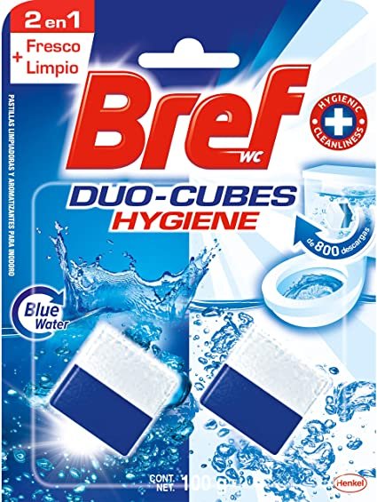 BREF DUO-CUBES HIGIENE 100GR. – Super Mode SA de CV