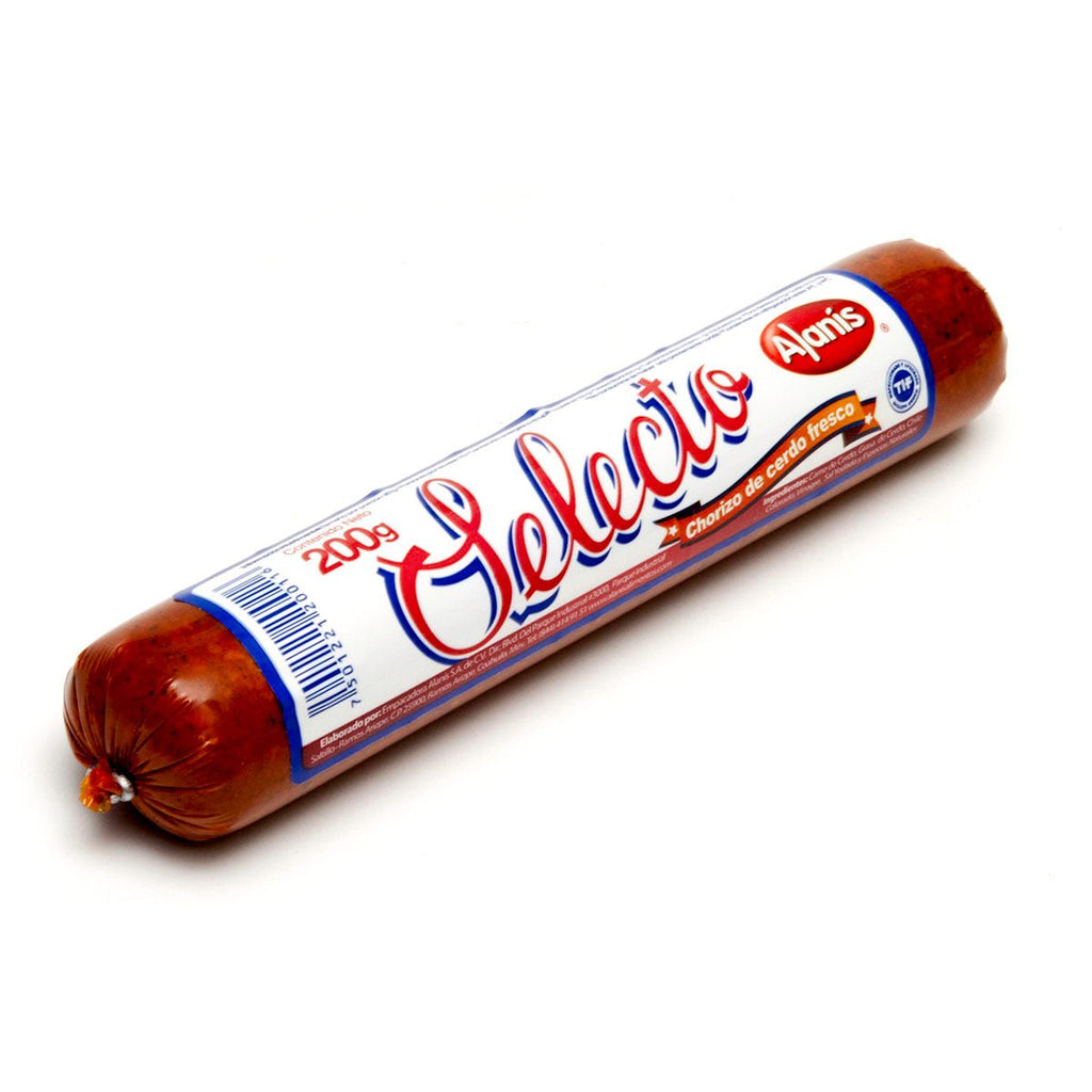 CHORIZO DE CERDO 200G SELECTO – Super Mode SA de CV
