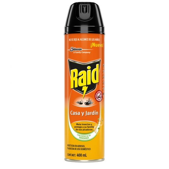 INSENTICIDA RAID NARANJA 460ML – Super Mode SA de CV