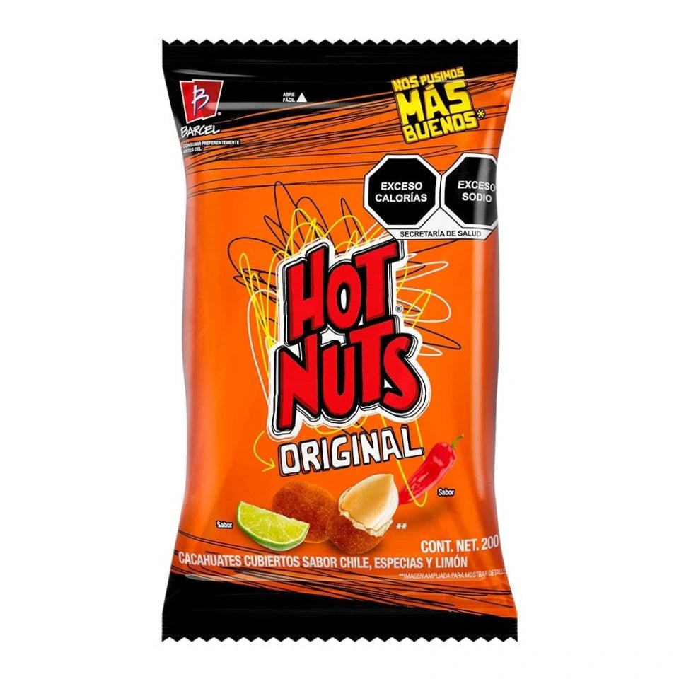 HOT NUTS ORIGINAL 82GR.BARCEL – Super Mode SA de CV