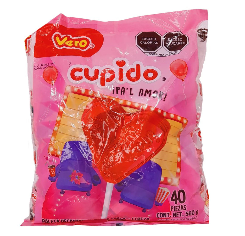 (TMP) PALETA CUPIDO 40PZ. VERO – Super Mode SA de CV