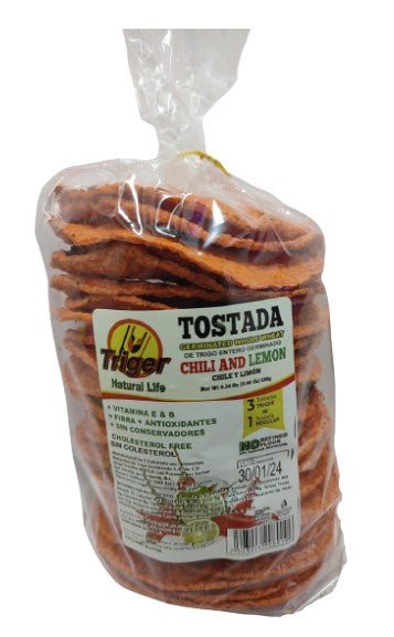 TOSTADA DE TRIGO ROJA 200GR. TRIGER – Super Mode SA de CV