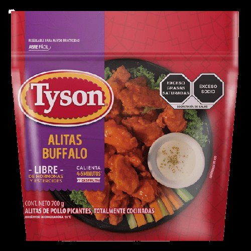 ALITAS DE POLLO BUFALO 700GR.TYSON – Super Mode SA de CV
